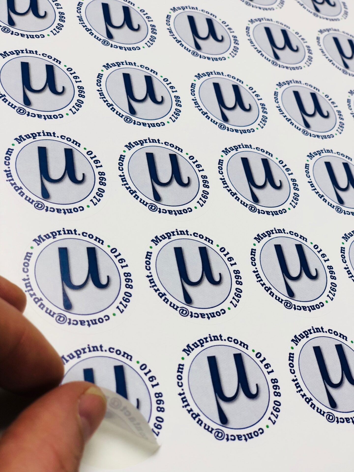 Self Adhesive Stickers and Labels – MuPrint.com